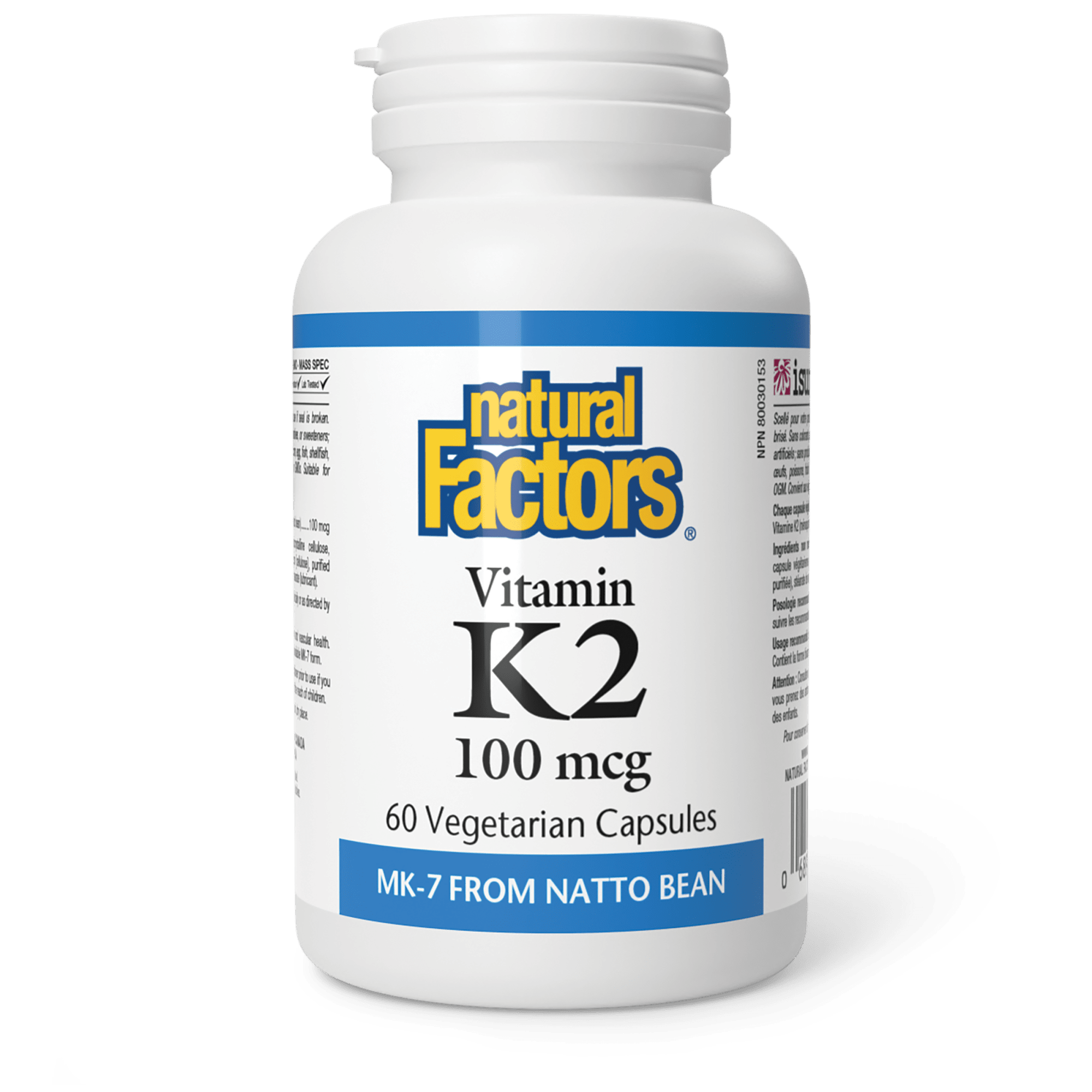 Vitamin K2 100 μg - Natural Factors Greece